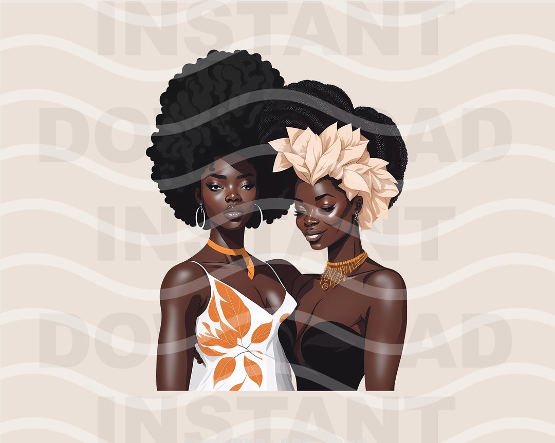 Beautiful Black Mixed With Black SVG Beautiful and Lucky Woman Girl ...