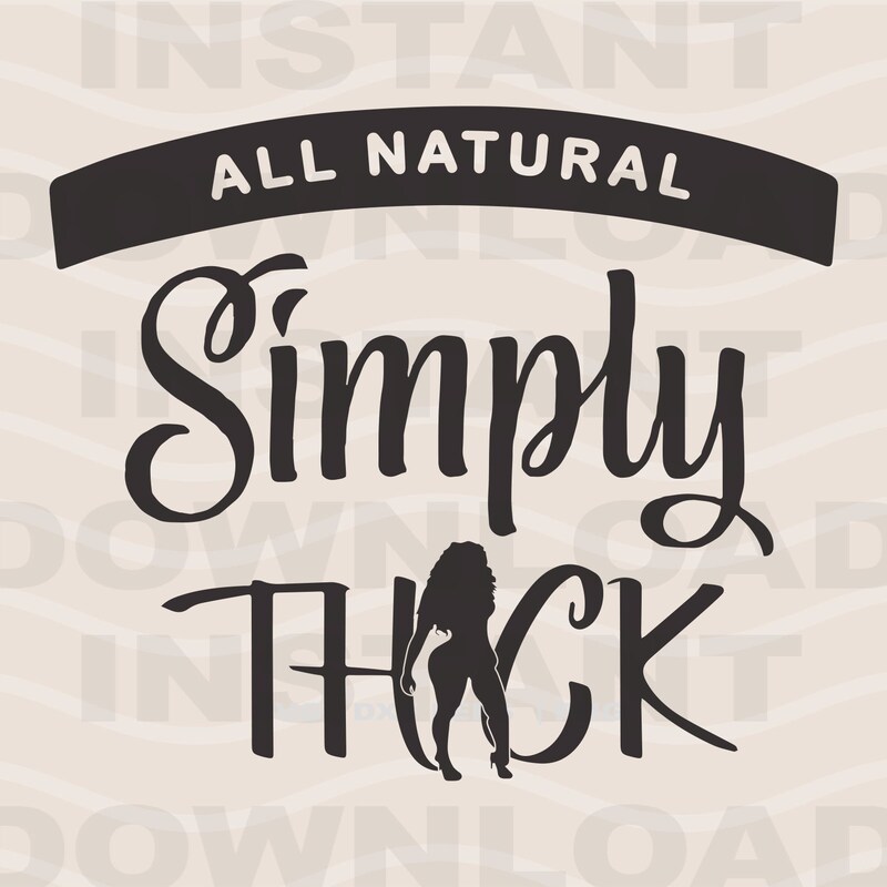 Thick Girl Svg - Etsy