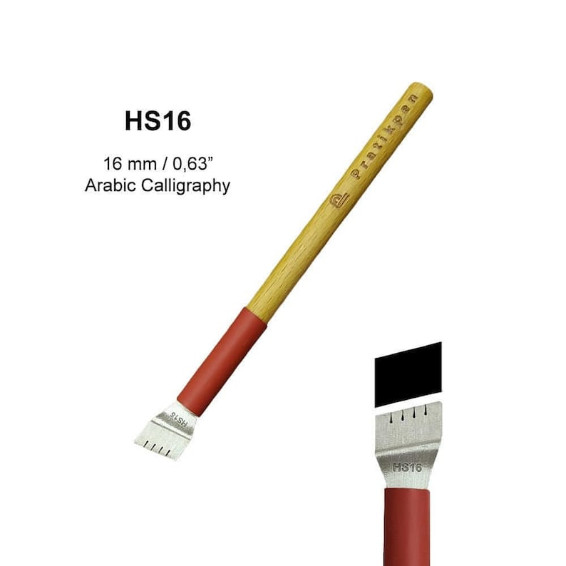 Custom Large Thuluth Arabic Calligraphy Pen Set – Handmade Wooden ...