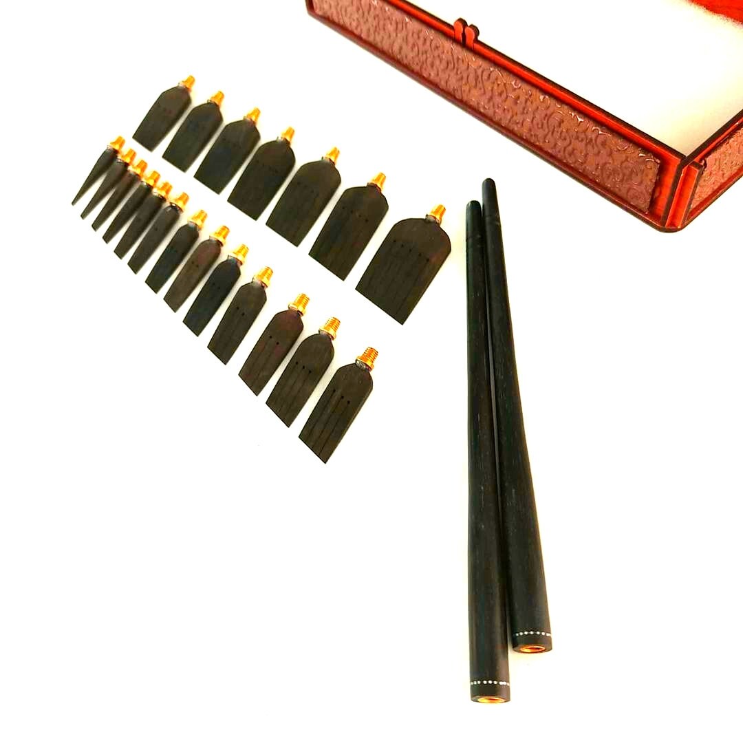 Arabic Calligraphy Thuluth Pen Set Ebonywoodprofessional - Etsy