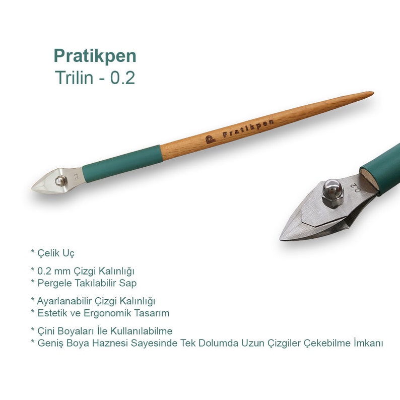Pratikpen Trilin Pen Set Hand Lettering Calligraphy Pens - Etsy