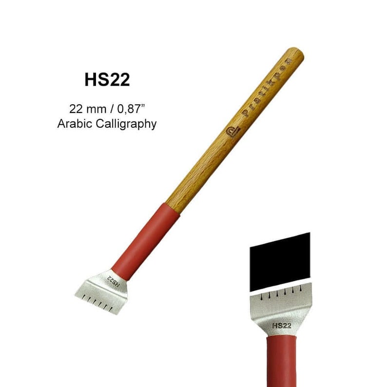 Custom Large Thuluth Arabic Calligraphy Pen Set – Handmade Wooden ...