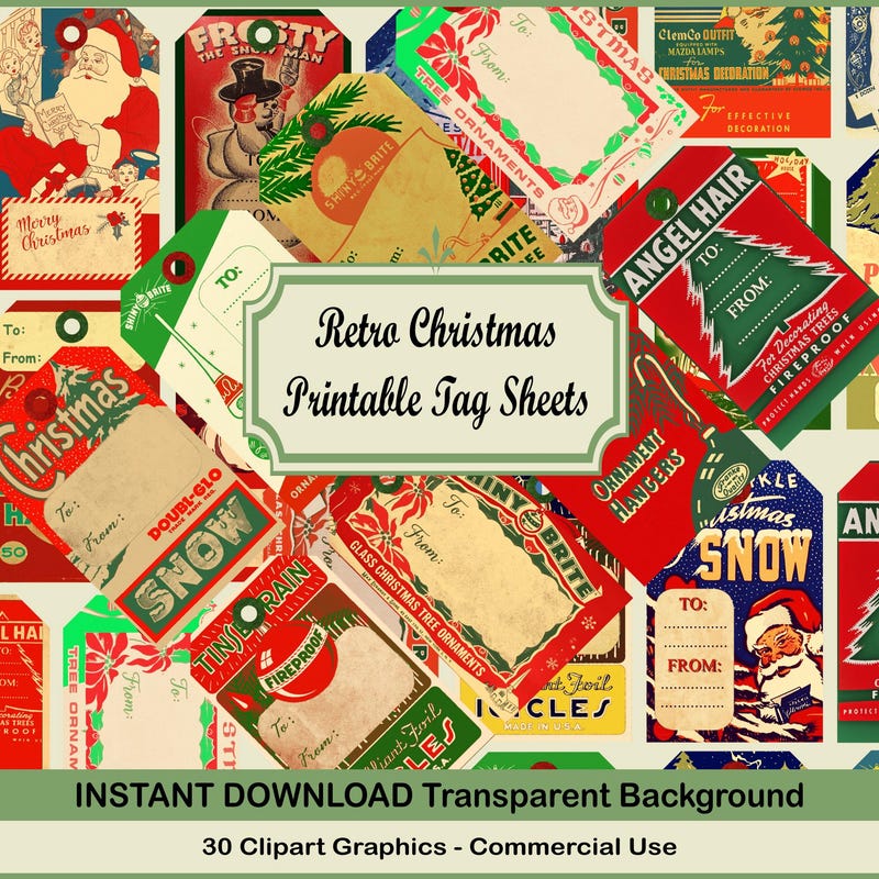 Christmas Tinsel Sheets - Etsy