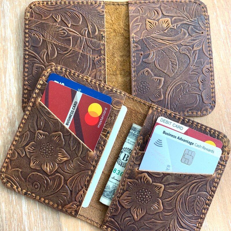 Flower Wallet - Etsy