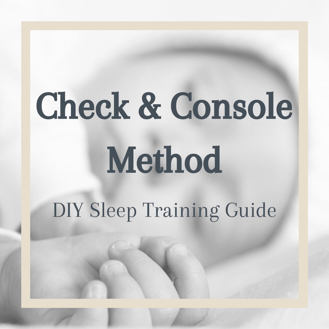 Baby Sleep Training Guide, Check & Console Method, PDF Download, Sleep ...