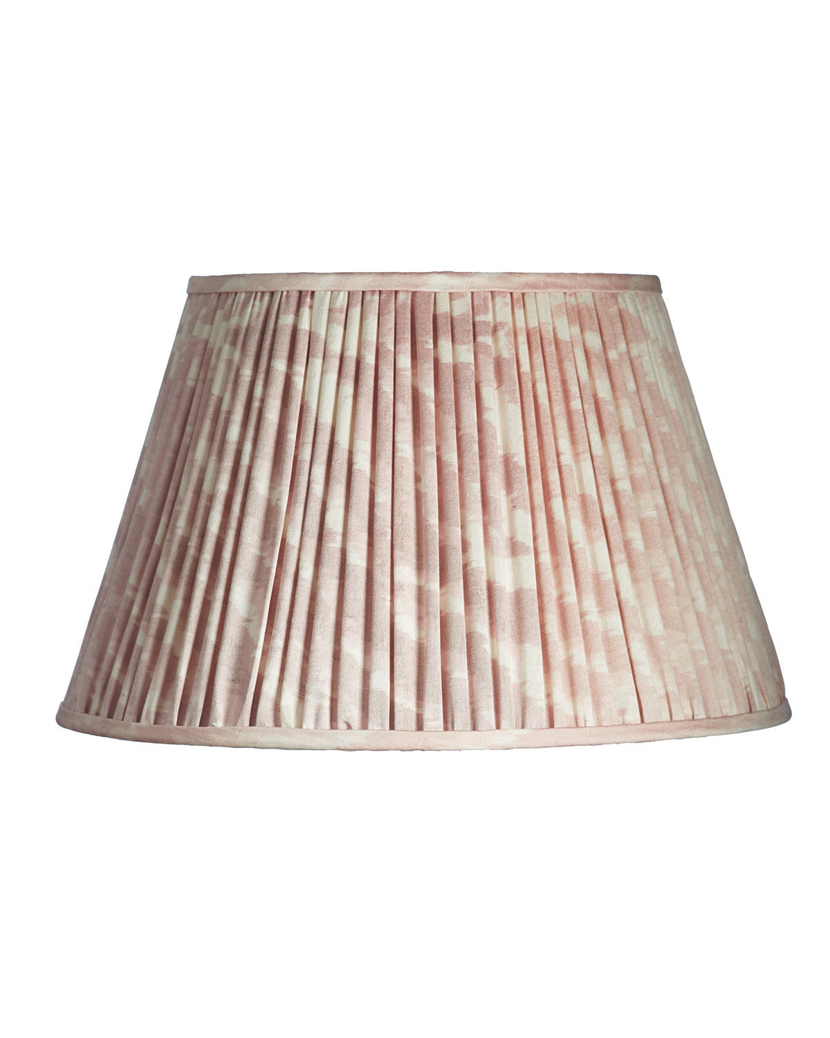 Illume Ripple Pleat Light Pink White Lampshade - Etsy.de