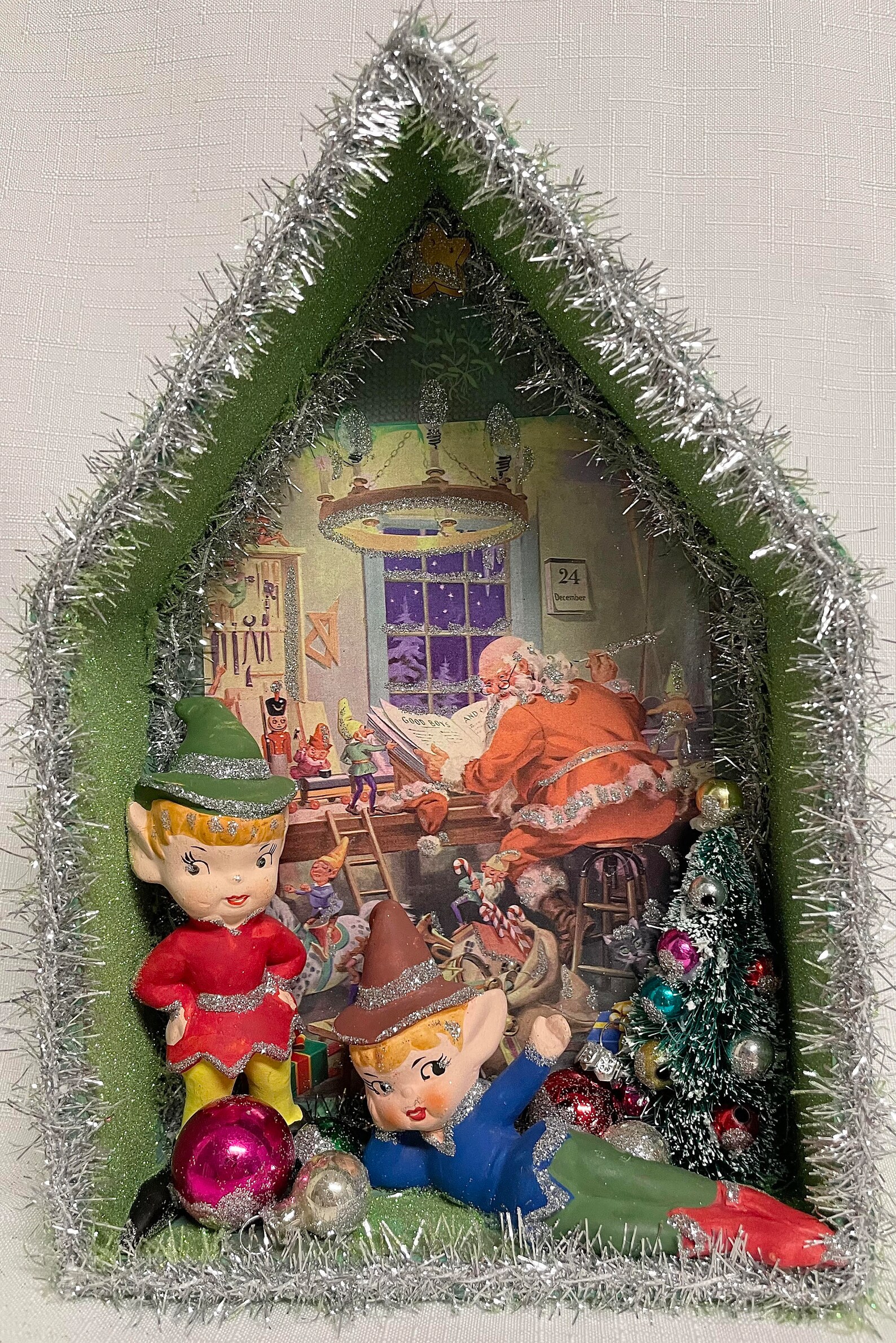 Enchanting Vintage Elves From Japan: Santa's Workshop - Etsy