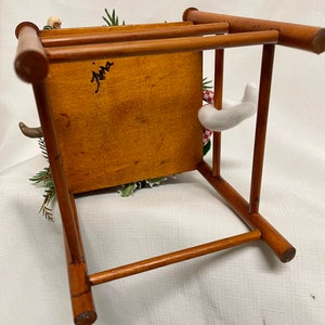 Adorable Miniature Elf Christmas Chair With Vintage Wood Toys ...