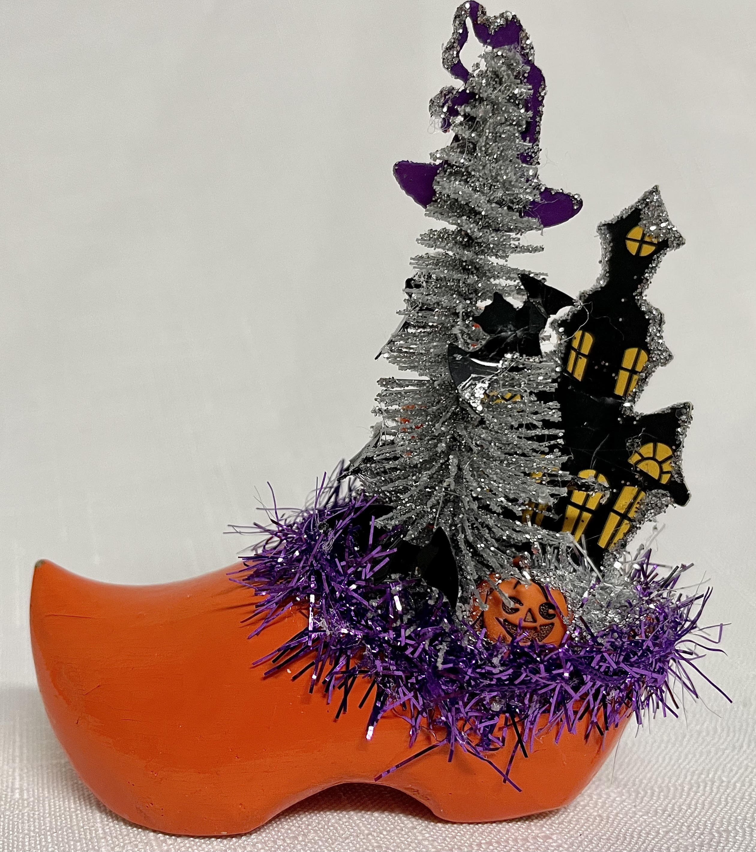 Miniature Halloween Vintage Scarecrow Shoe Centerpiece - Etsy