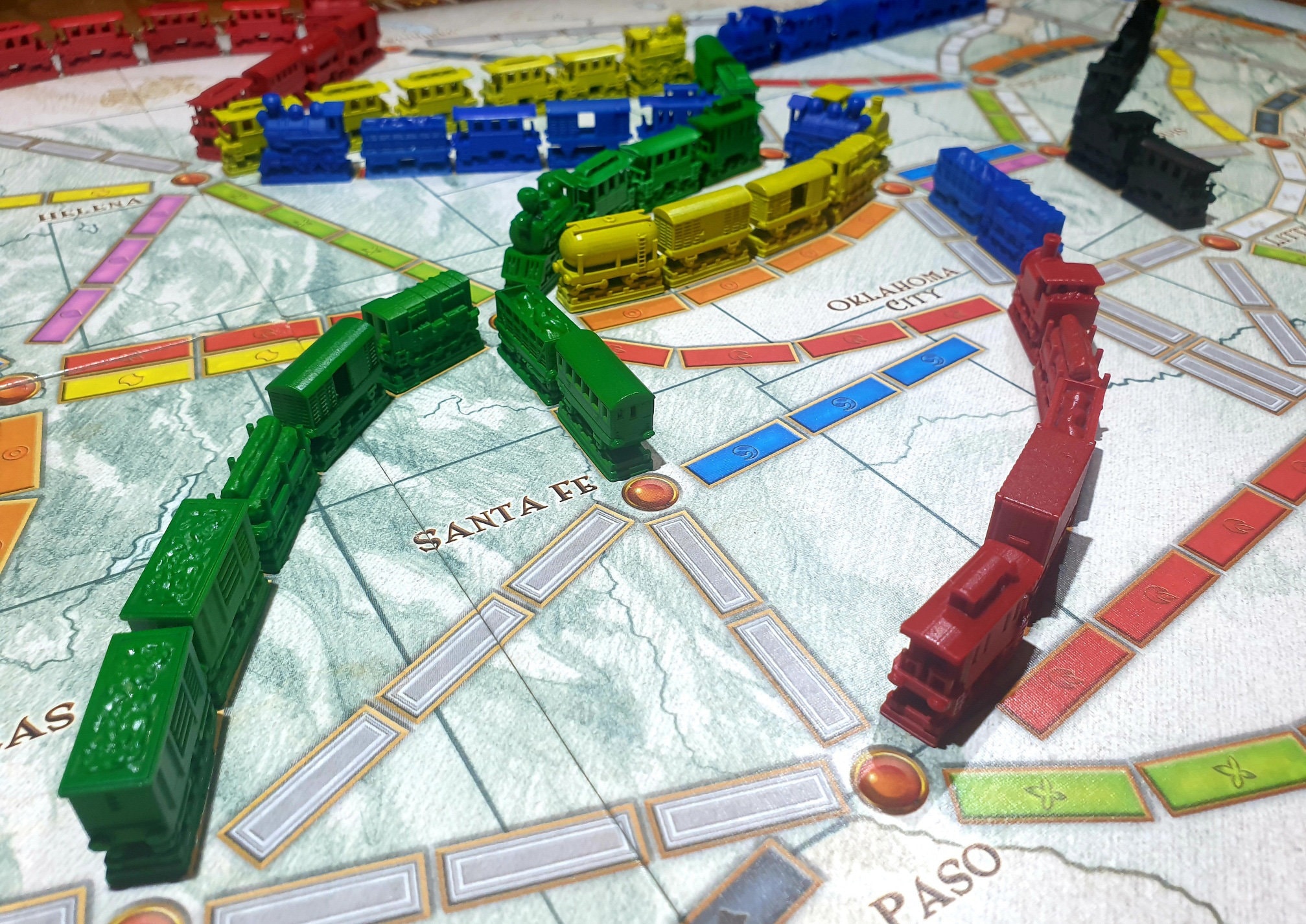 Ticket to Ride Freight Boardgame 3D Printable Trains and Freight Wagons ...