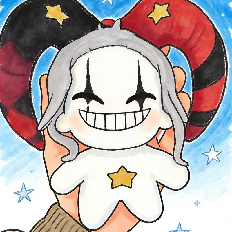 Freak Circus Pierrot Plush - Etsy