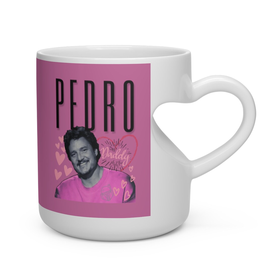 Daddy Pedro Heart Shape Mug - Etsy