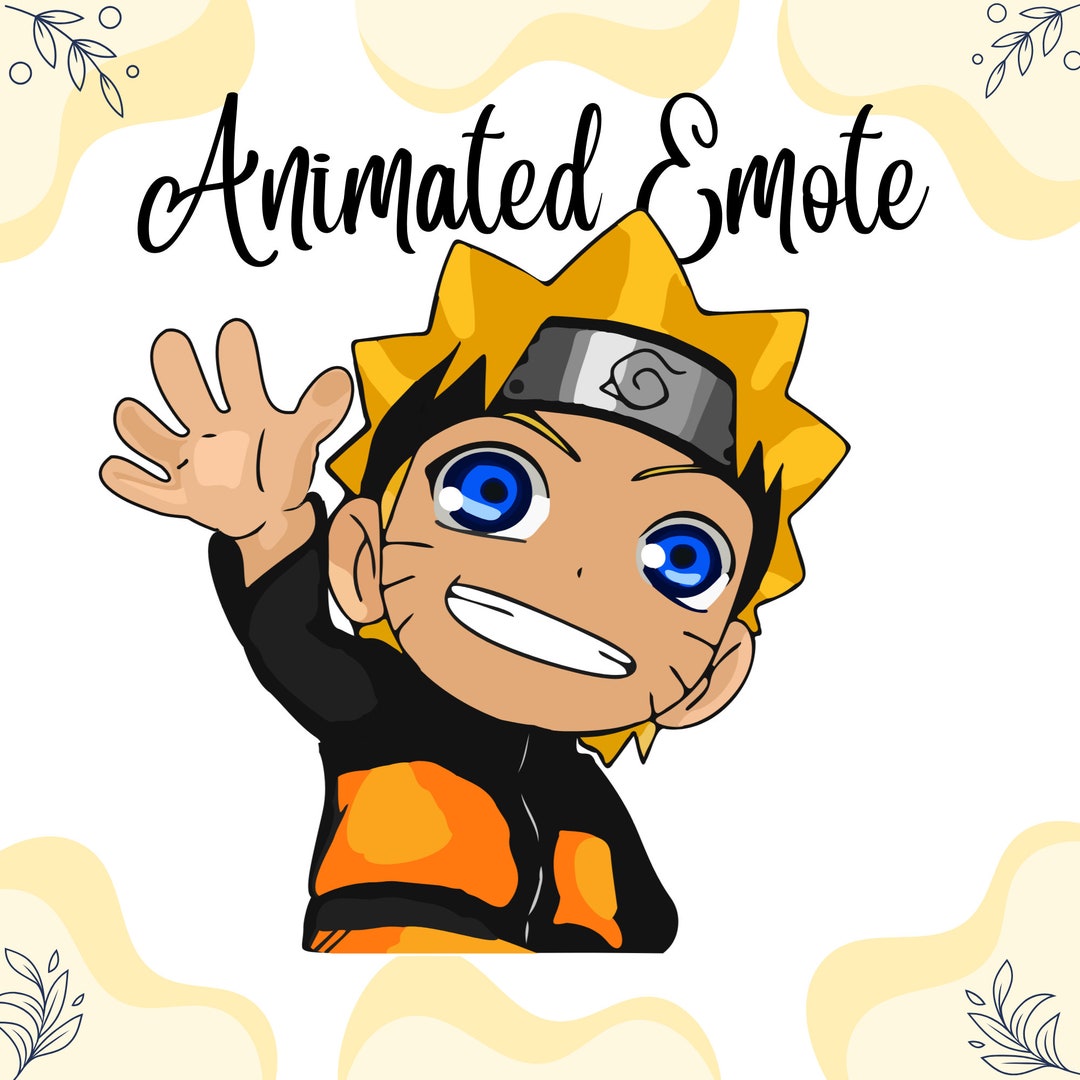 ANIMATED Emote Naruto - Etsy