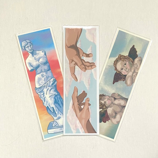 Renaissance Art Bookmark - Etsy