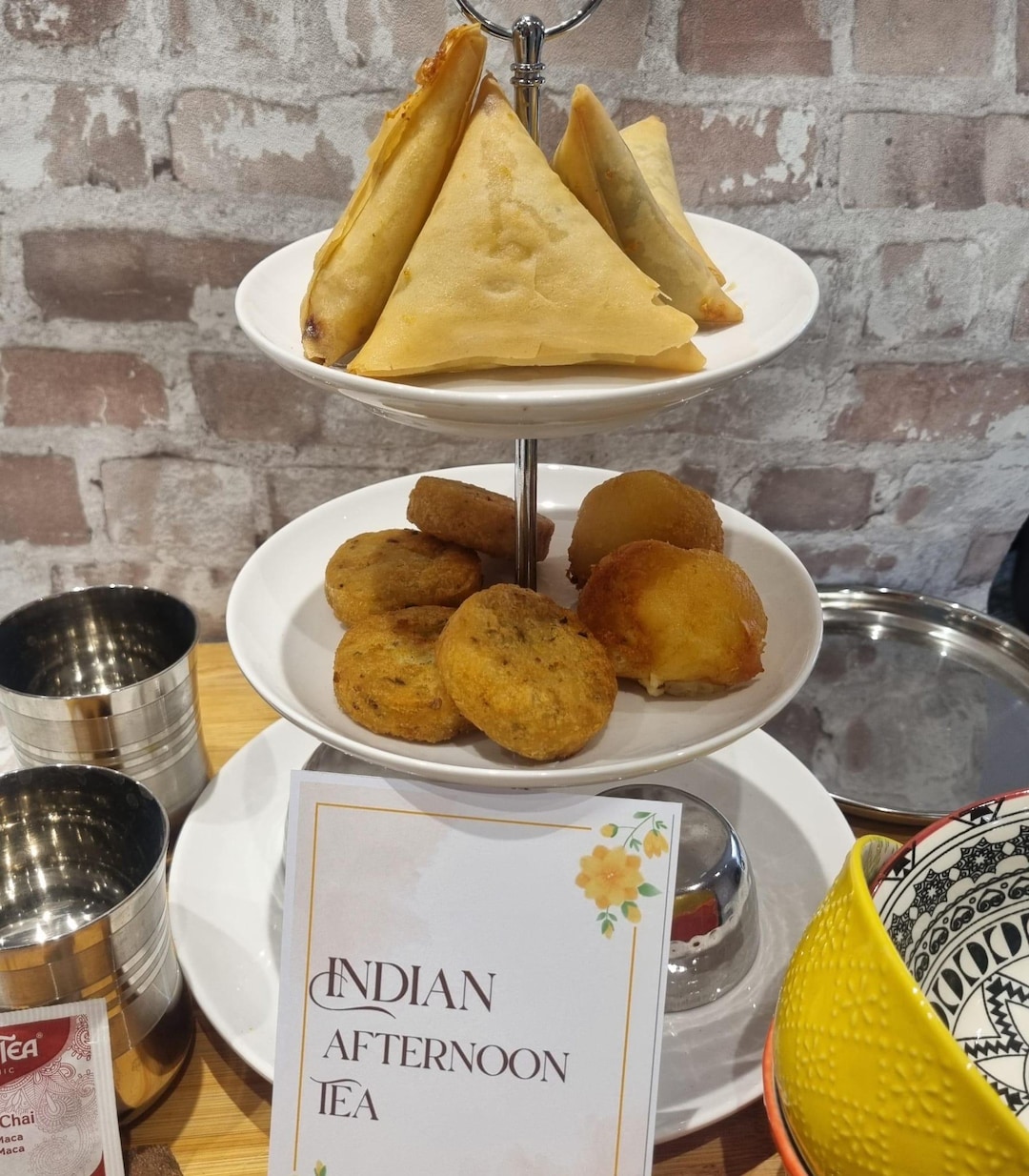 Indian Afternoon Tea, Afternoon Tea, Postal Samosas, Samosas, Indian ...