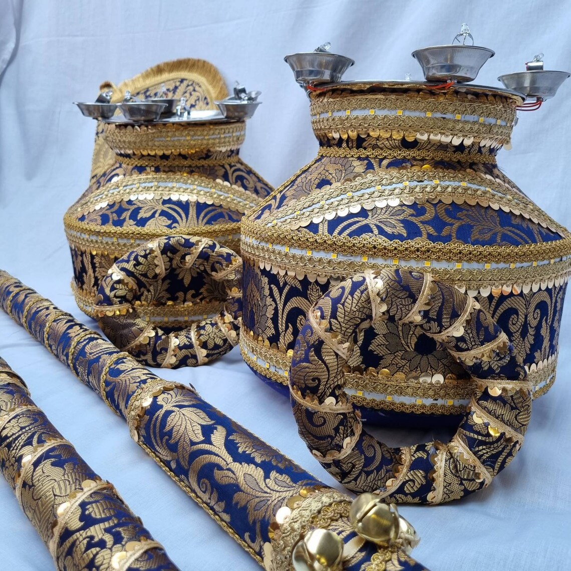 Navy Jago Set, Punjabi Wedding, Indian Wedding, Pre Wedding Party ...
