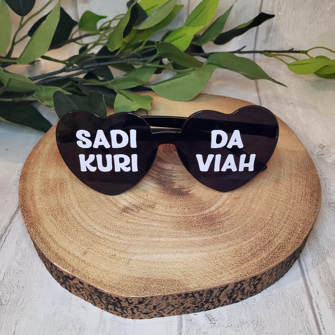 Sadi Kuri Da Viah, Personalised Wedding Sunglasses, Sunglasses ...