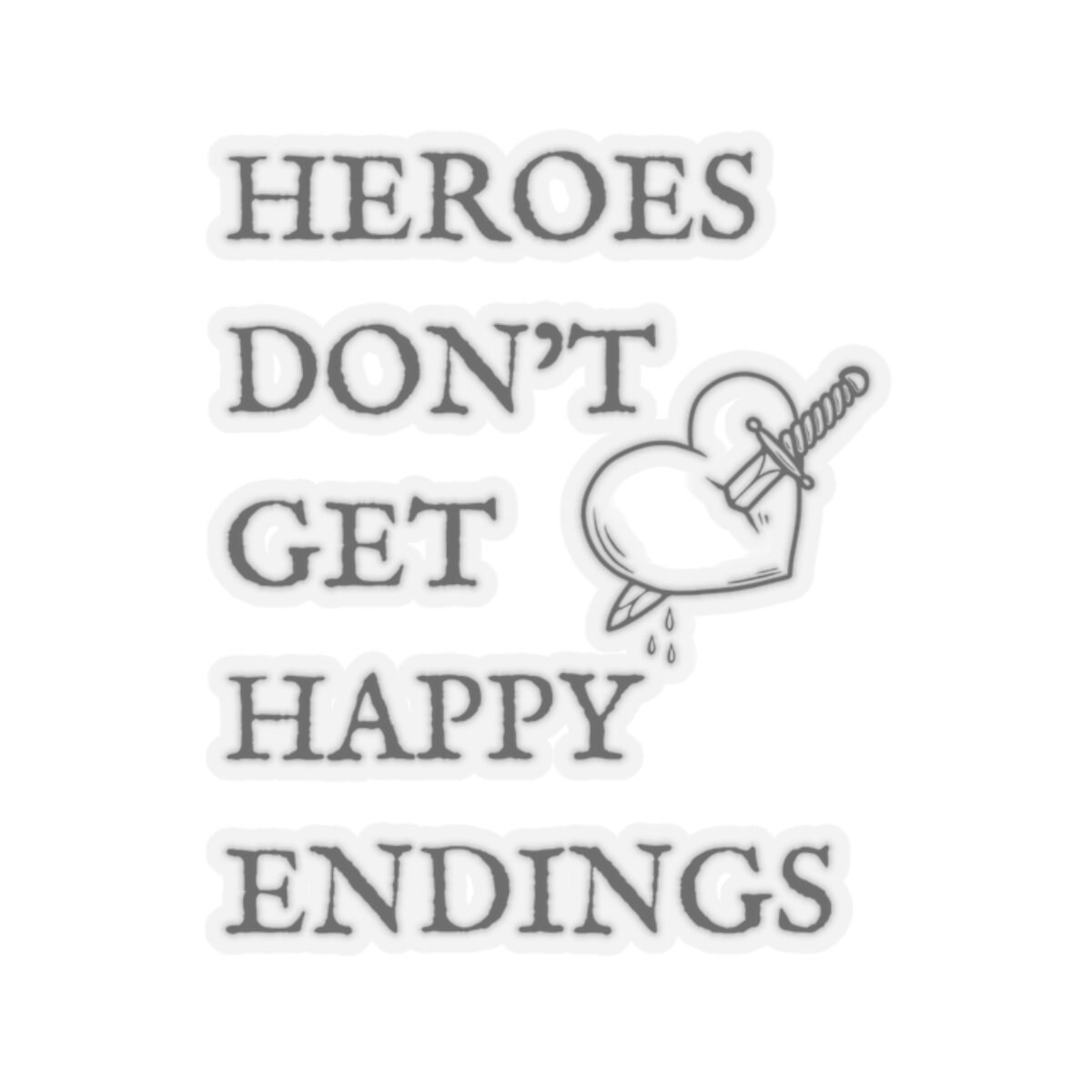 Cute Sticker, Once Upon a Broken Heart Sticker, Kindle Sticker, Laptop ...