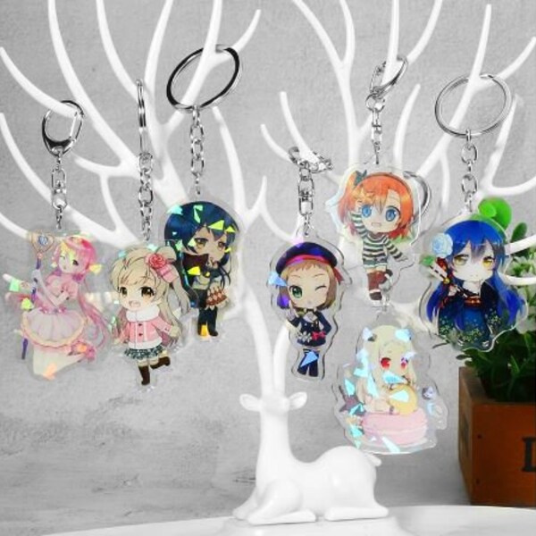 Acrylic Keychain - Etsy