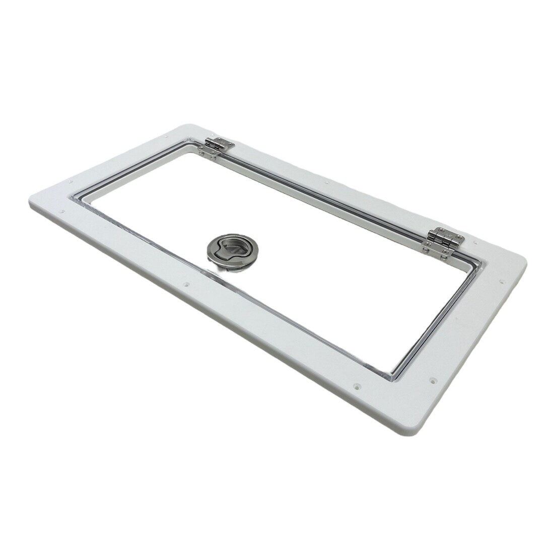 Clear Lid Livewell Hatch W/ White Starboard Frame - Etsy