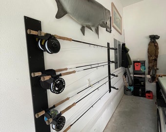 Fly Rod Tube Storage Rack 13 Position - Etsy