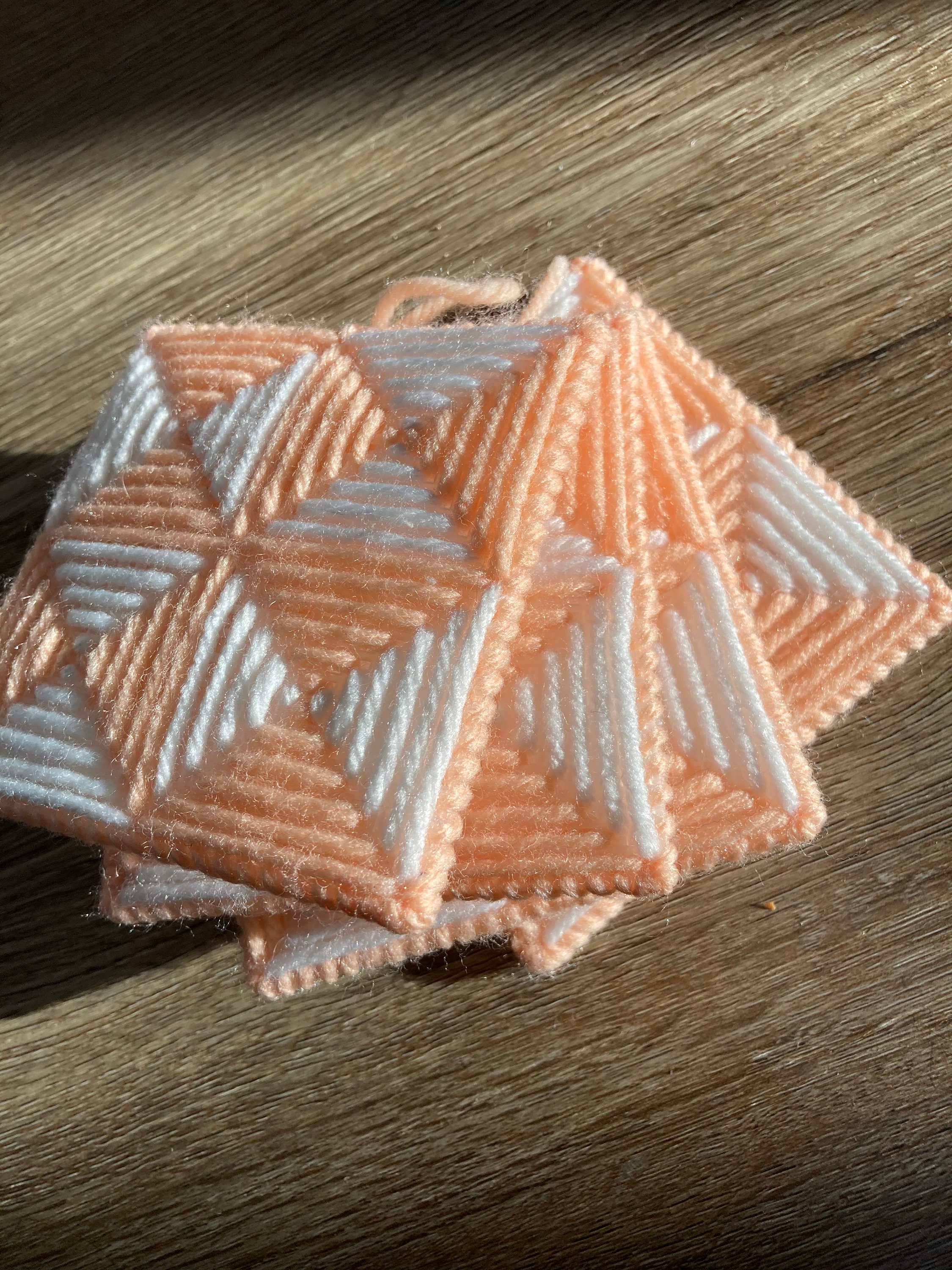 Plastic Canvas Coaster Set | Etsy