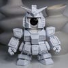 Mobile Suit Gundam Wing - 5 Gundam Heads Front View - Mecha - Etsy