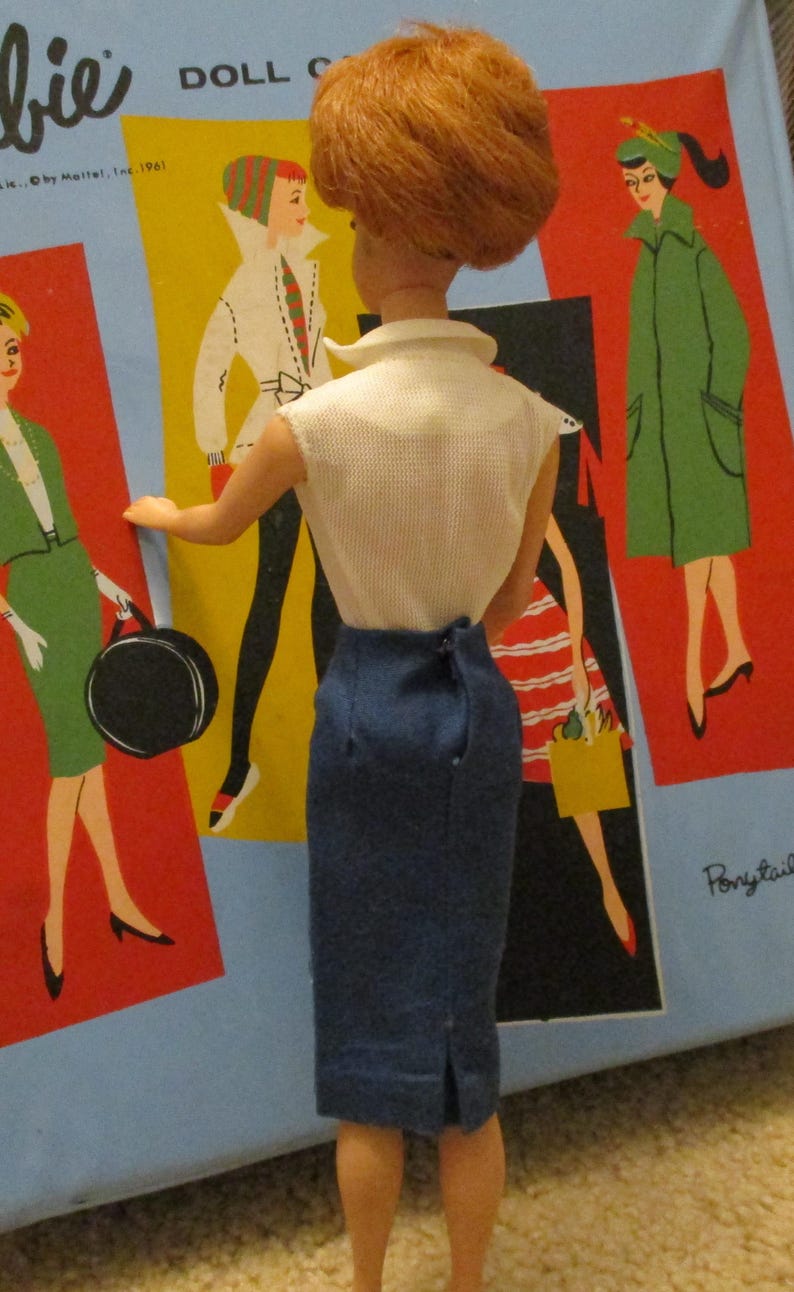 Vintage 1960 Barbie Doll Outfit American Airlines - Etsy