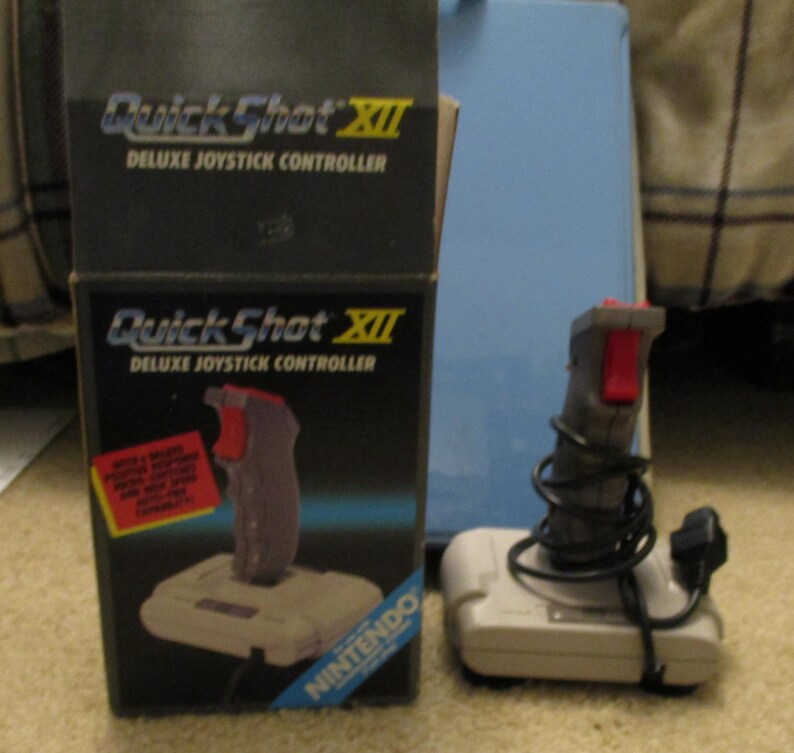 Nintendo Entertainment System NES Quick Shot XII Joystick Controllers ...