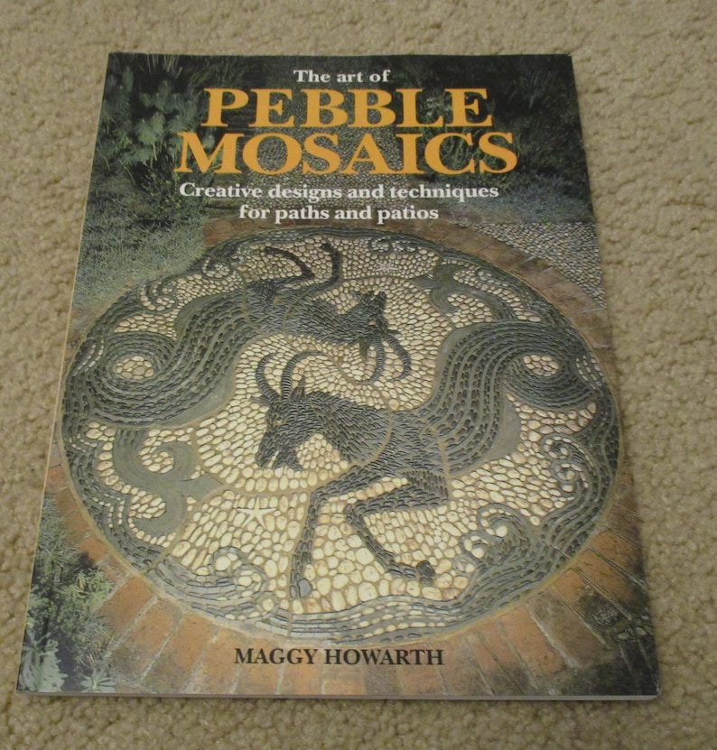 Book, Pebble Mosaics by Maggy Howarth - Etsy