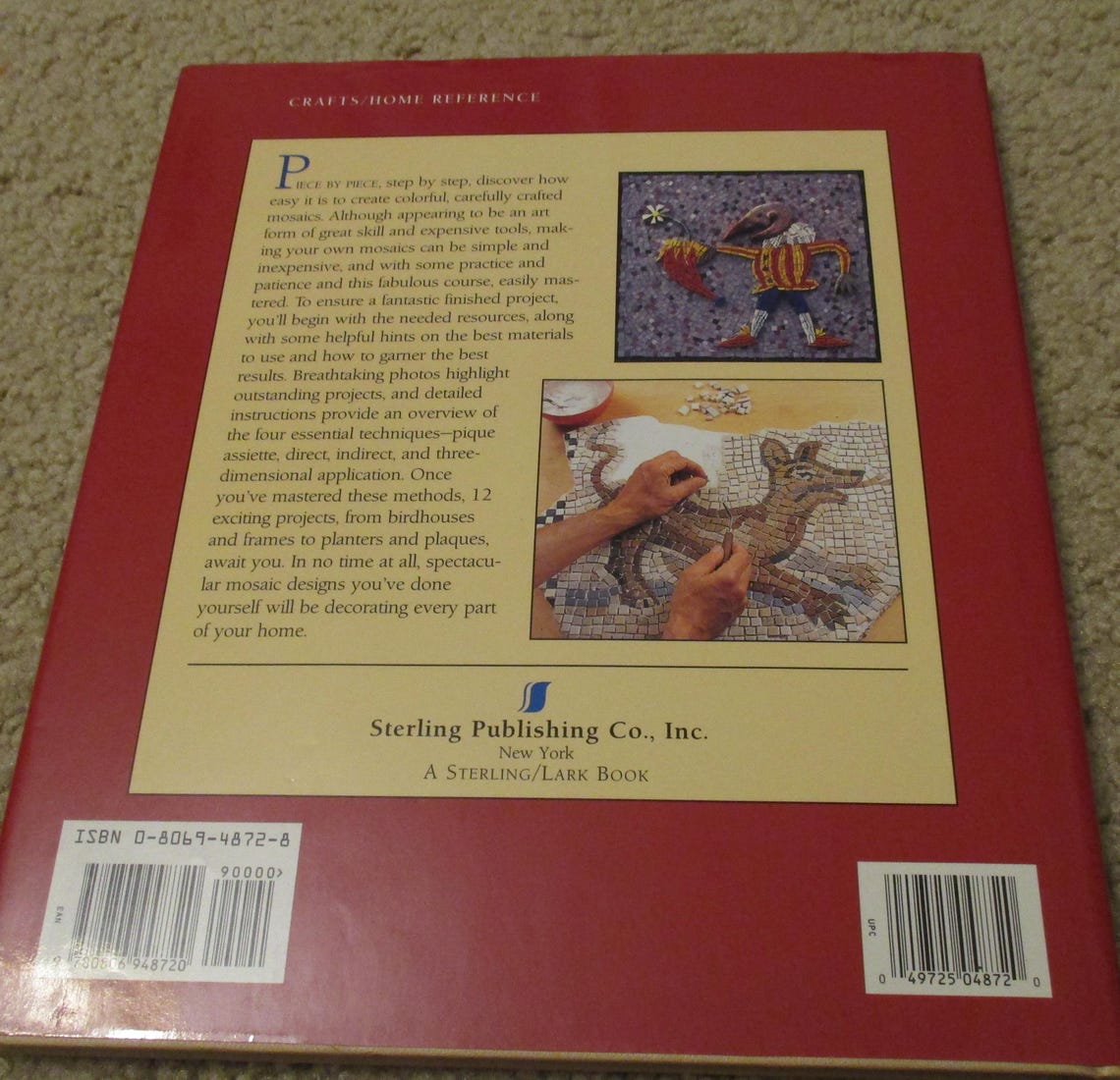 Book - Making Mosaics, Designs, Techniques, & Projects by Leslie Dierks ...