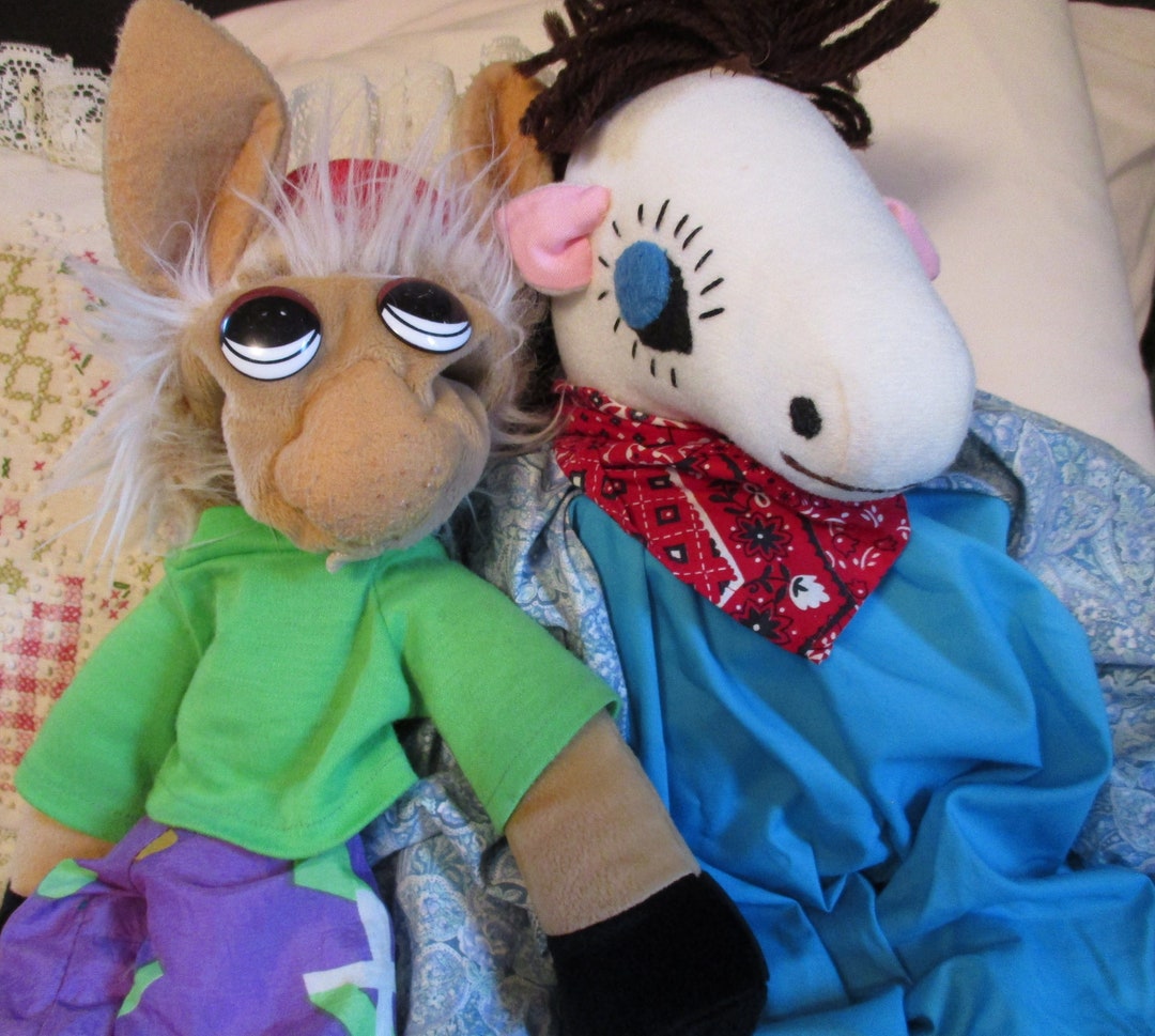 Charlie Horse Puppet- Sheri Lewis and Horse Doll - Etsy