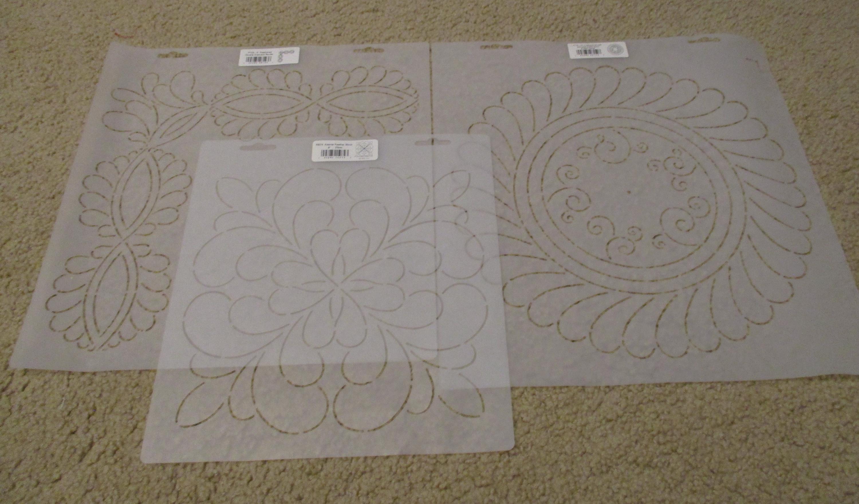 FMQ Quilting Stencils - Etsy