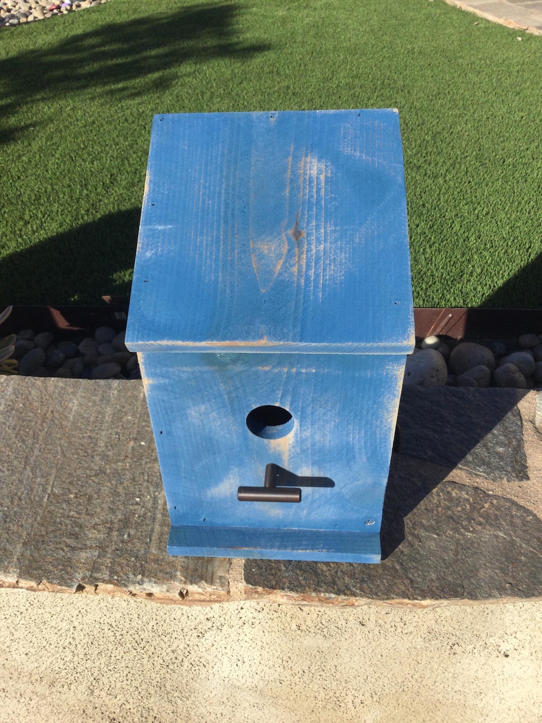 Beautiful, Large Size Bluebird/woodpecker Birdhouse. Simple Elegant ...