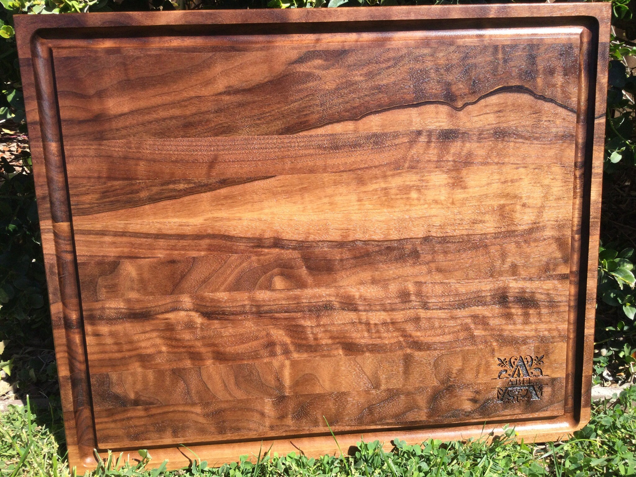 Walnut Chopping Block. Extra Large Sizes Available! Anniversary ...