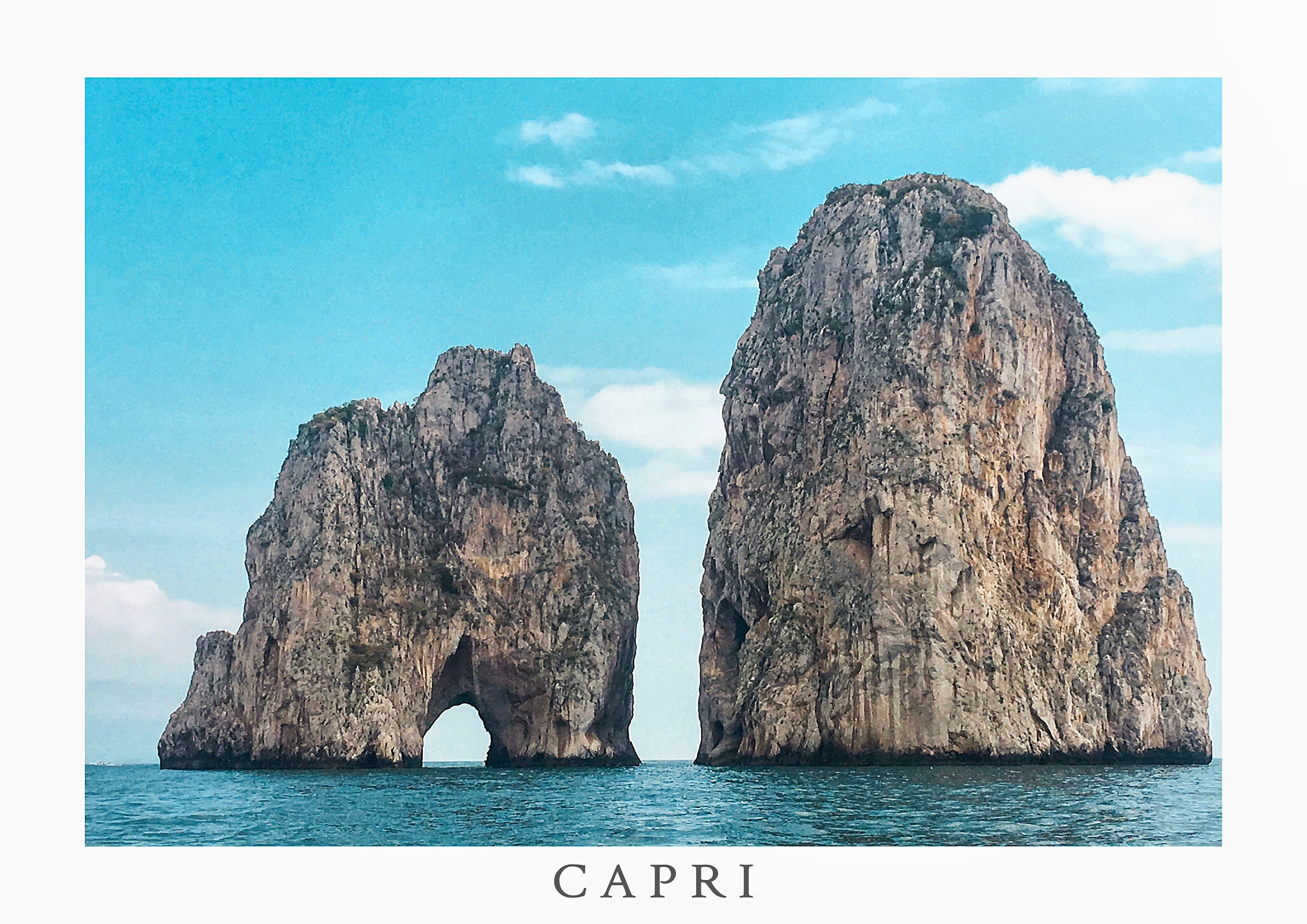 Capri the Love Rocks. Italy. Iconic Rock Formations of - Etsy UK