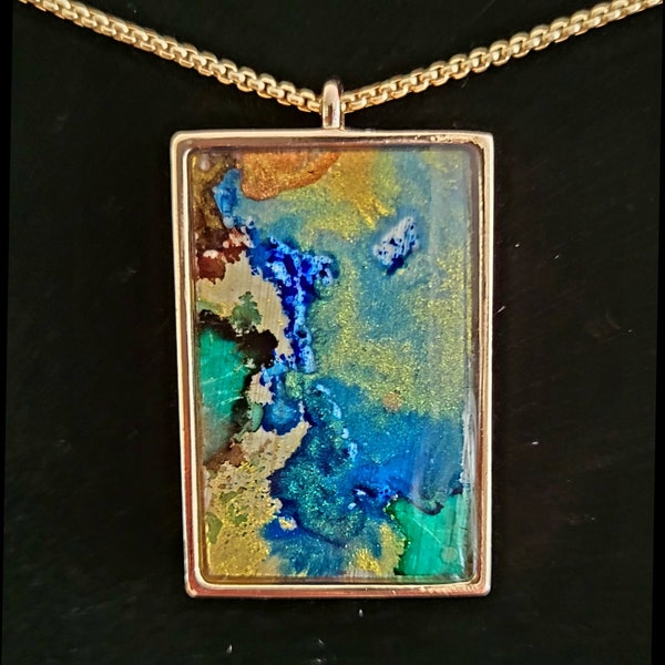 Alcohol Ink Jewelry - Etsy