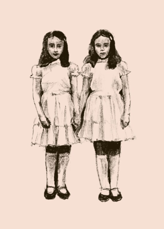 The Shining Twins Drawing
