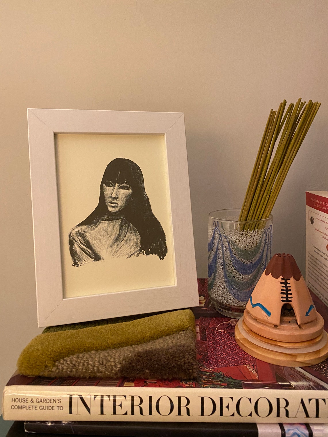 Cher Portrait | Pencil Drawing | Art Print | 70's Art - Etsy