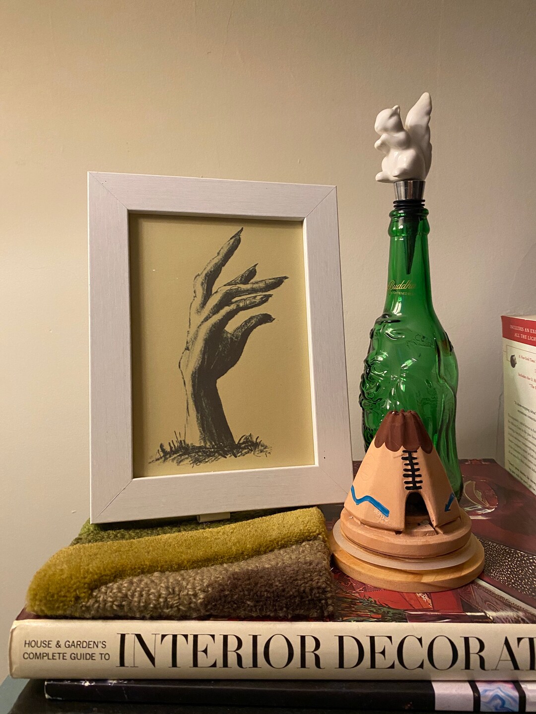 Buried Hand | Pencil Drawing | Art Print | Spooky Art - Etsy