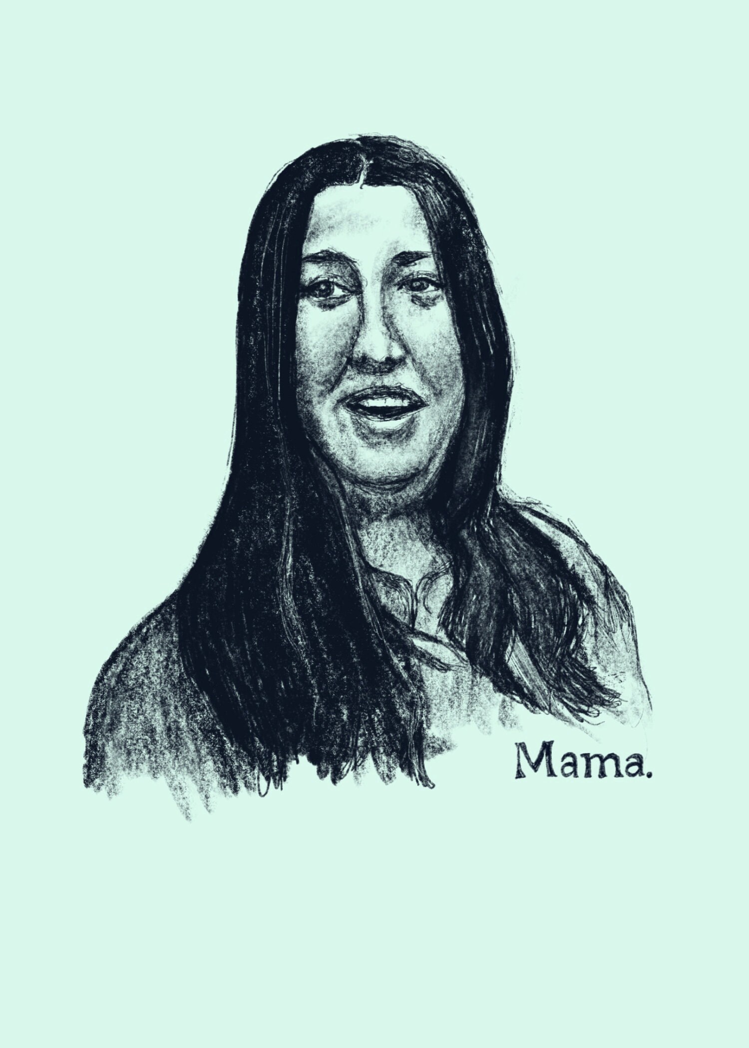 Mama Cass Pencil Drawing Art Print Cass Elliot the - Etsy