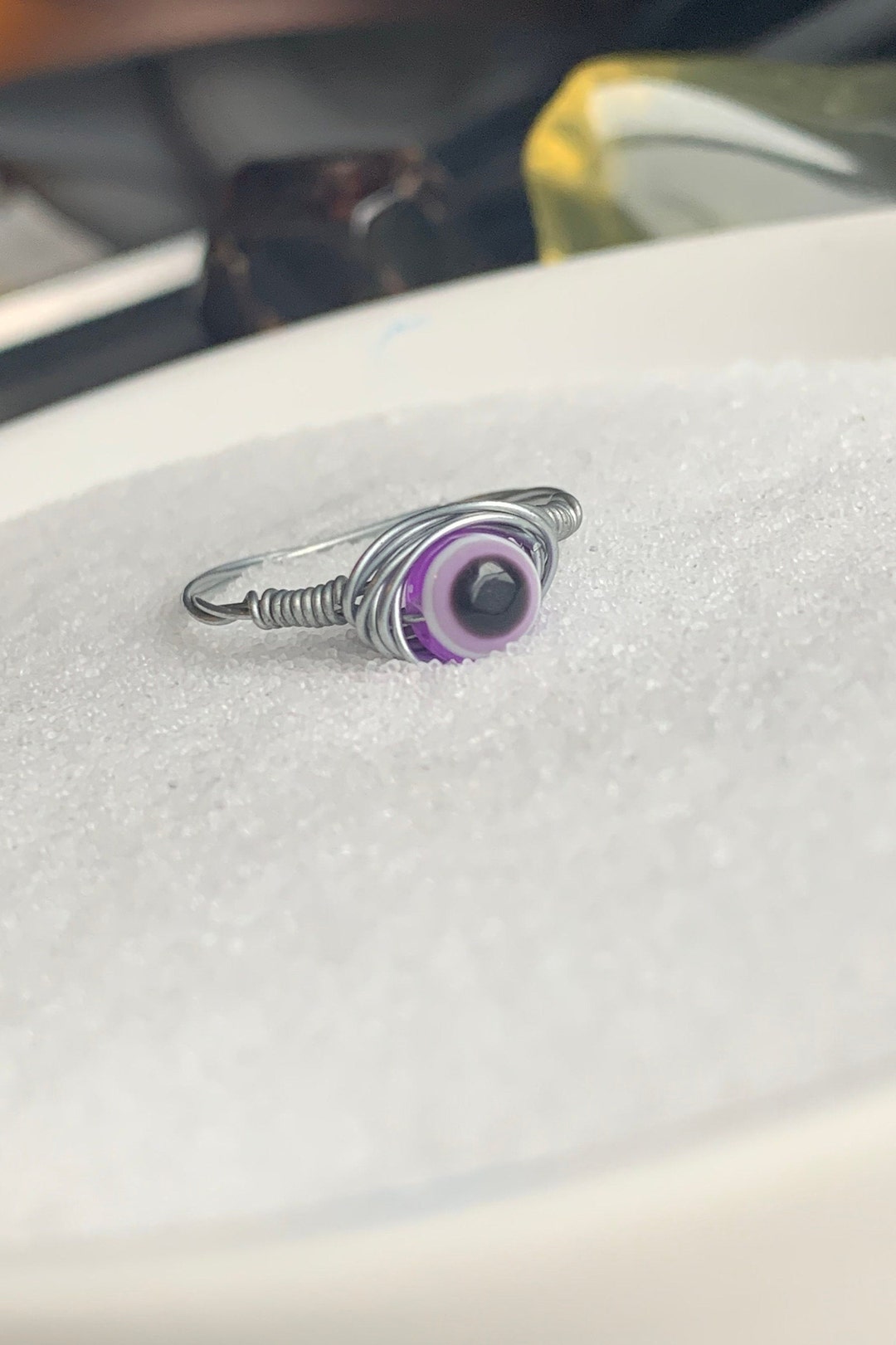 Evil Eye Ring - Etsy