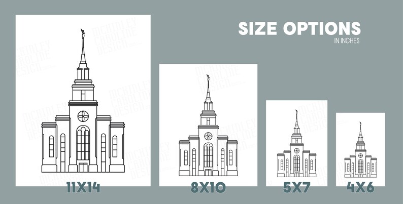 Layton Utah Temple Print | Layton Temple | Temple Print | Digital ...