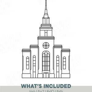 Layton Utah Temple Print | Layton Temple | Temple Print | Digital ...