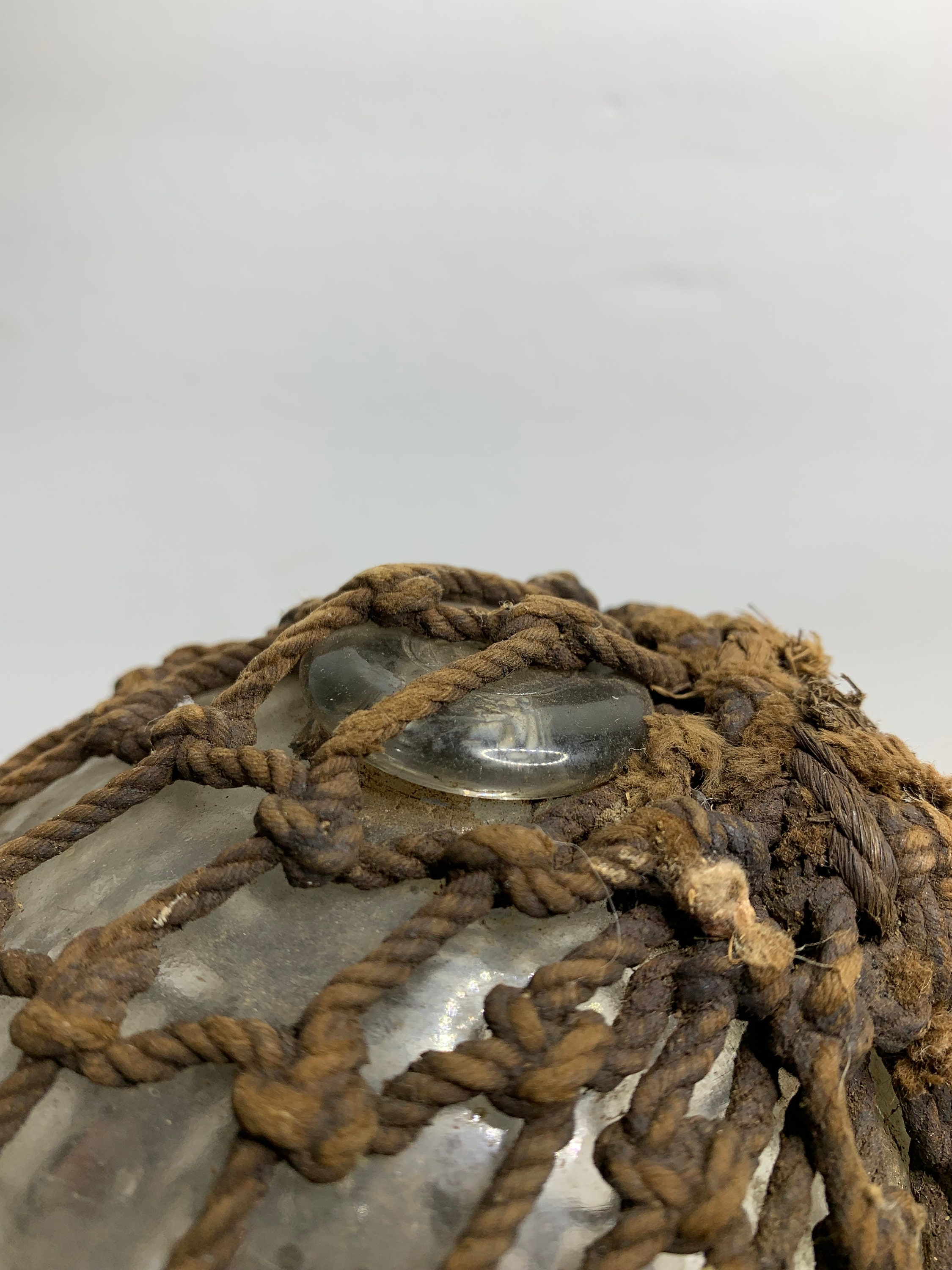 Glass Fish Float, Clear Glass Fish Bobber, Vintage Fish Equipment - Etsy