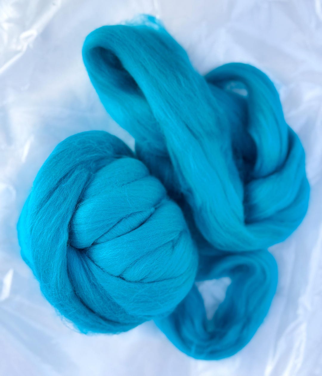 100% Merino Wool Combed Top Superwash Roving for Spinning and Needle ...