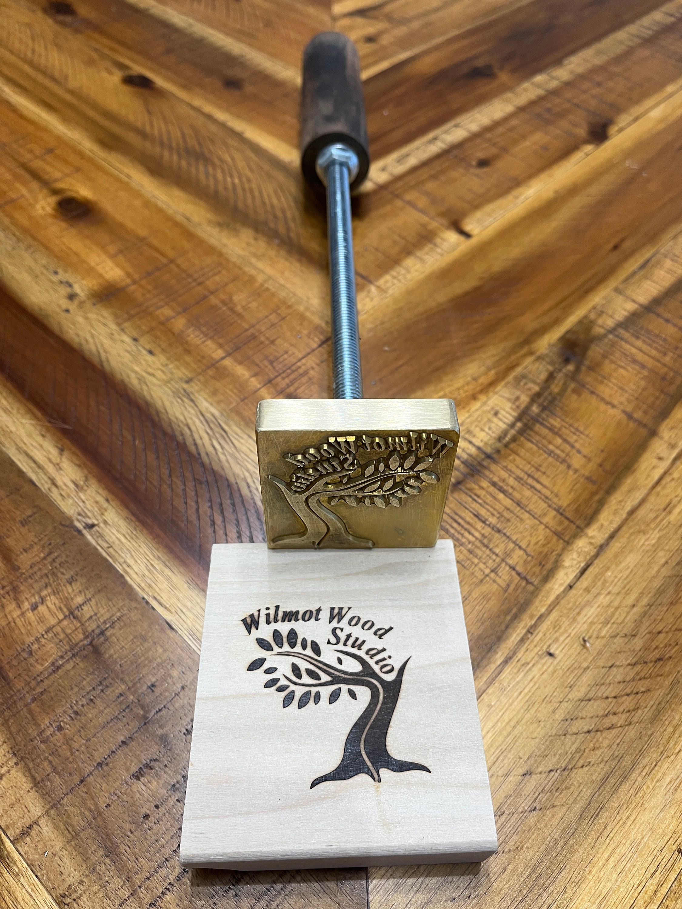 Branding Iron, Wood Branding Iron, Custom Logo Brand, Leather Branding ...