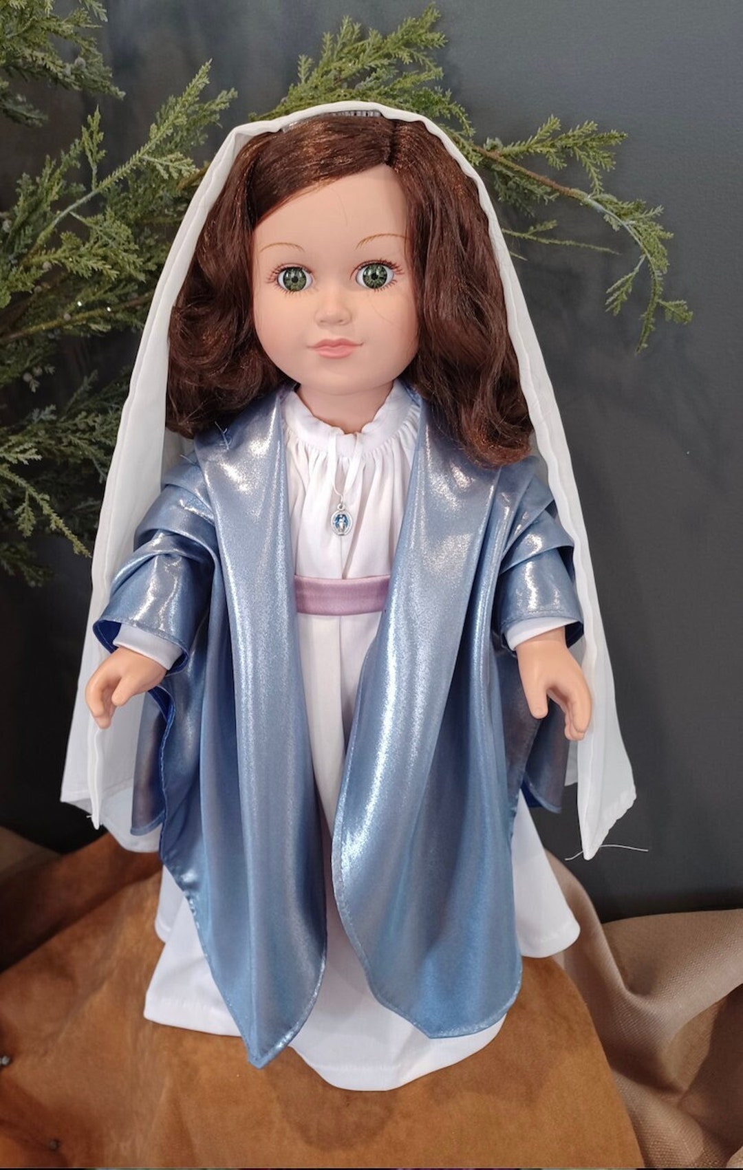 Our Lady of the Miraculous Medal 18" Doll Outfit - Etsy