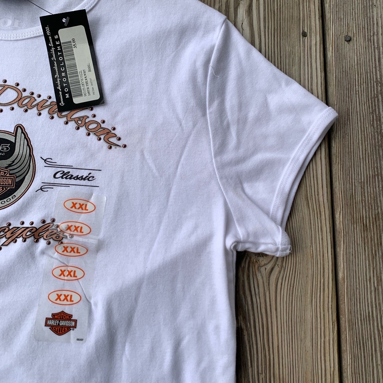 2000s Harley Davidson American Classic Motorcycle Baby Tee - Etsy