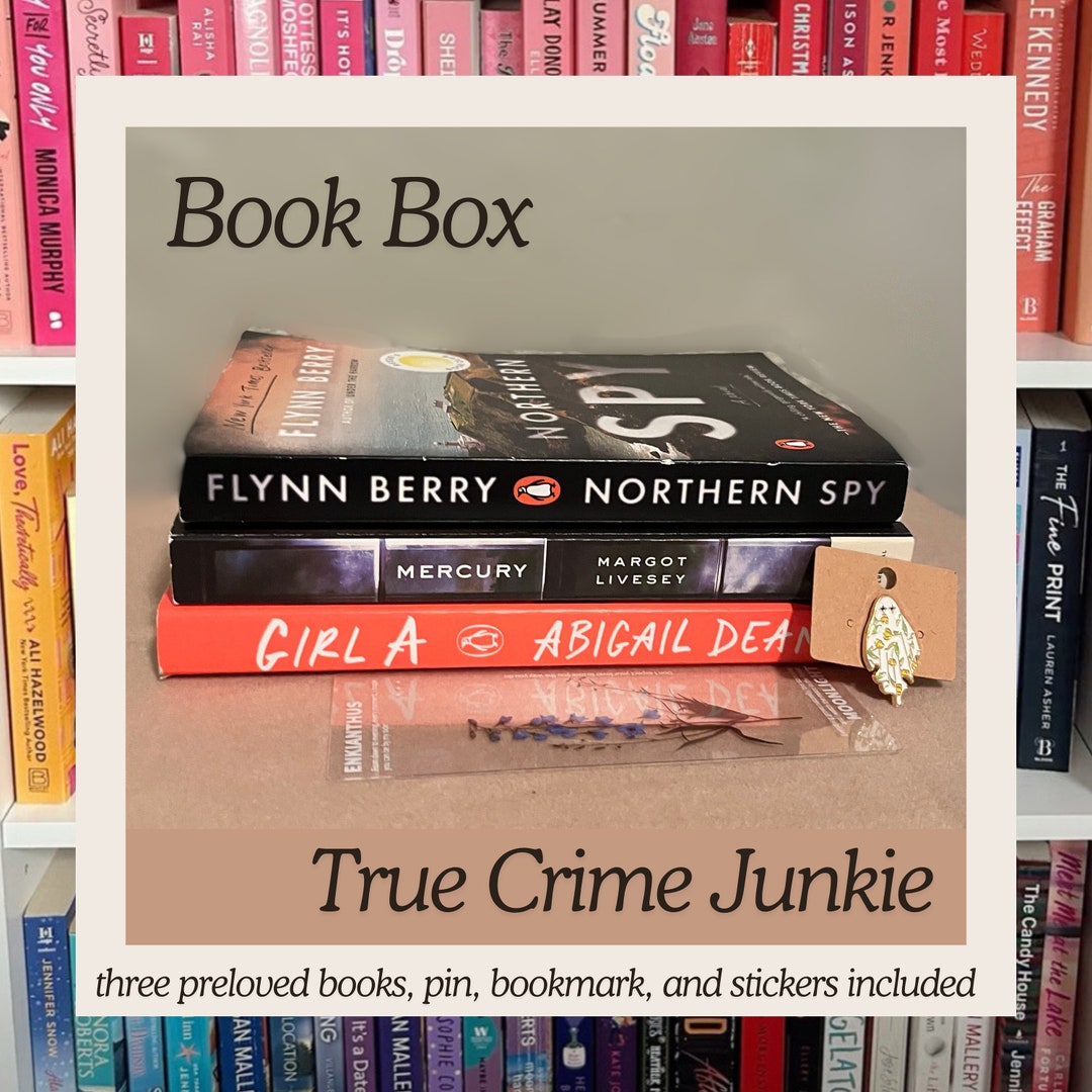 True Crime Junkie Book Box // Three Preloved Books // Curated Book Gift ...